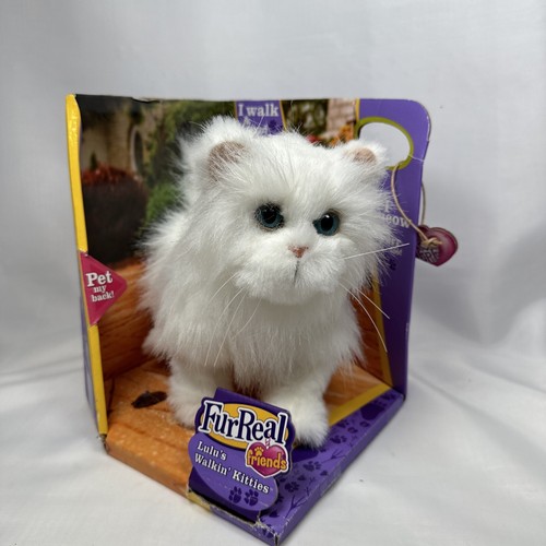 Hasbro FurReal Friends Lulu Walking White Kitten 2009 NEW In Box | eBay