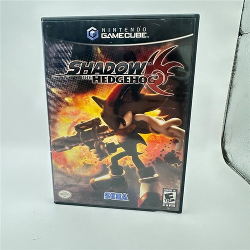 Shadow the Hedgehog Nintendo GameCube Black Label GCN CIB COMPLETE ...