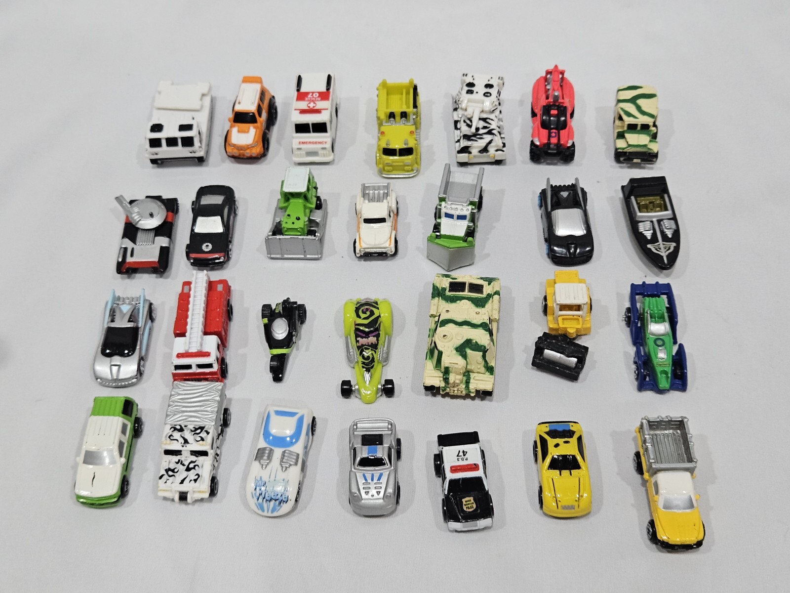 Lot of 28 Vintage Micro Machines Cars Vehicles Military Trucks | eBay