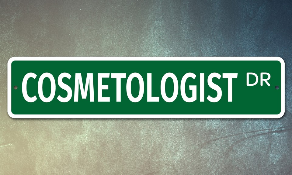 5704 SS Cosmetologist 4" x 18" Novelty Street Sign Aluminum | eBay