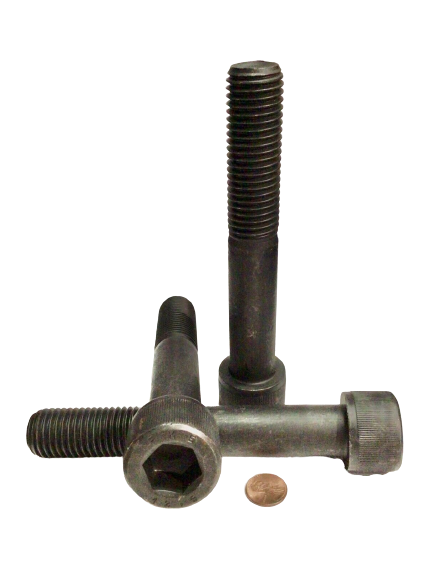 M24 X 150mm Black Stl 12.9 Allen Hex Socket Head Partial Course Thrd ...