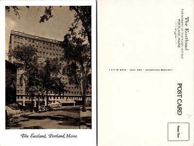 The Eastland Portland ME Postcard | eBay