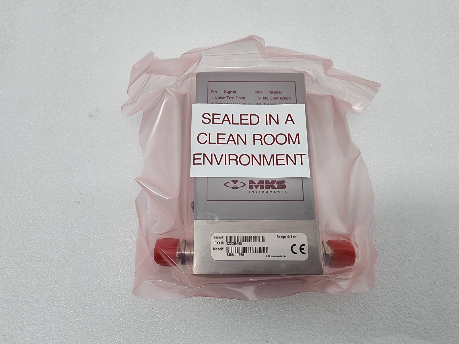 MKS Type 640 Pressure Controller Range 10 Torr 640A13581 for sale ...