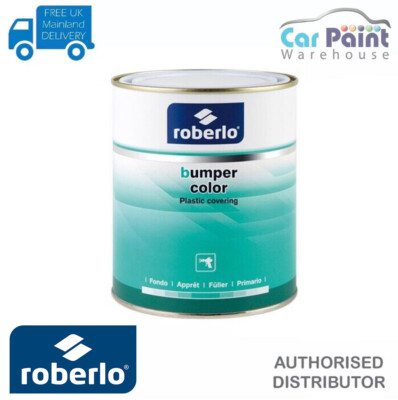 Roberlo Bumper Colour Paint 1L Black Plastic Flexible Coating | eBay UK