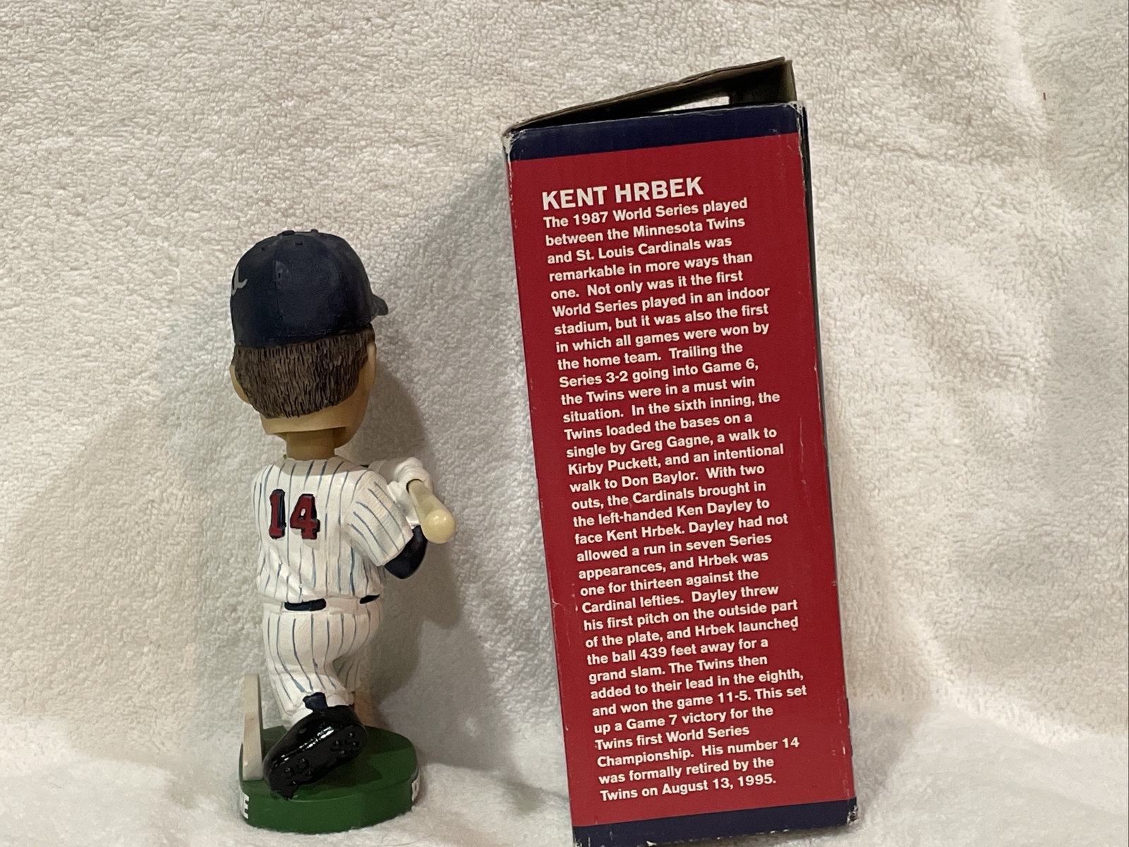 RARE 2009 Kent Hrbek Minnesota Twins Legends of the Dome AUTO'D ...