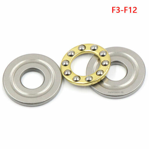 Plane Thrust Ball Bearing F3 F4 F5 F6-F12 Inner Ø 3 - 110 mm Bearing ...
