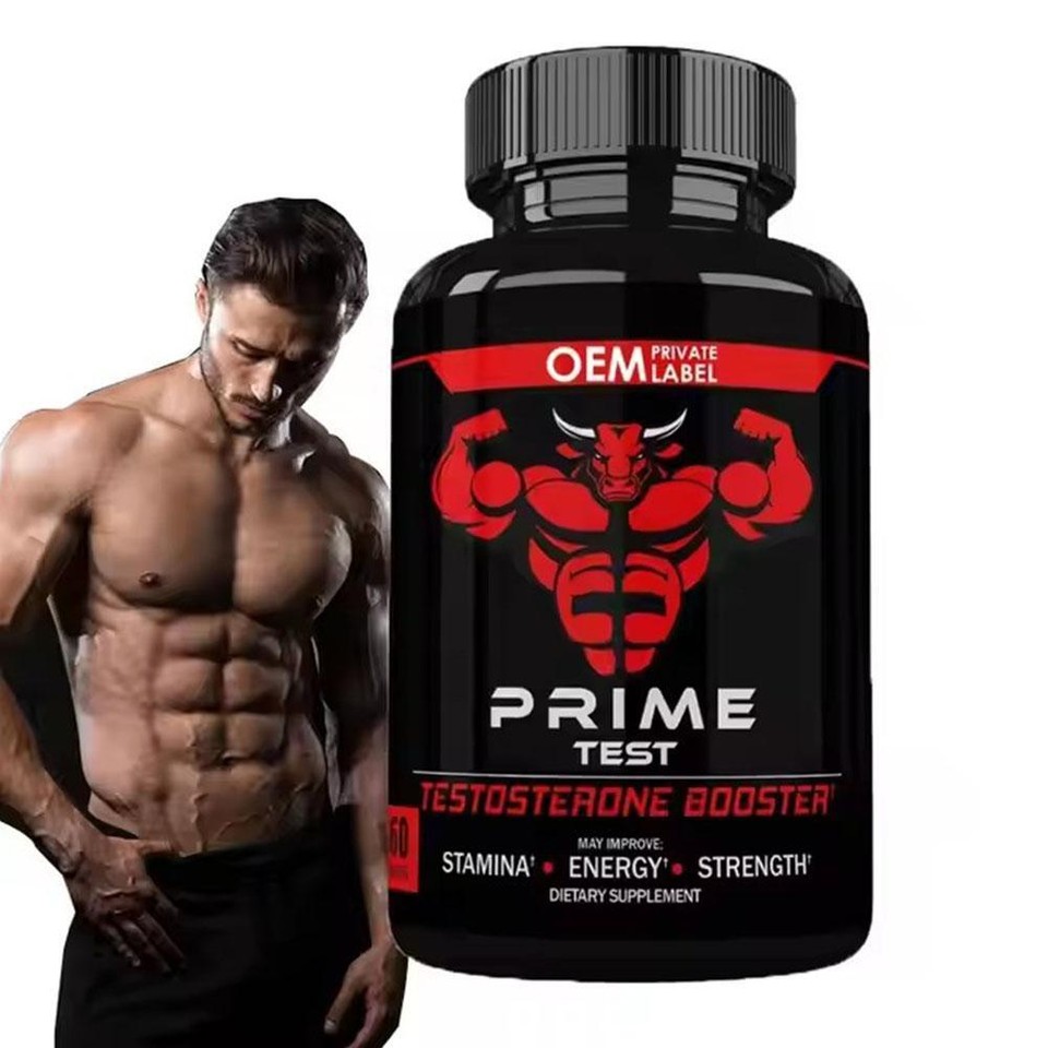 PRIME LABS TESTOSTERONE Booster Men' Test Natural Stamina Endurance 60 ...