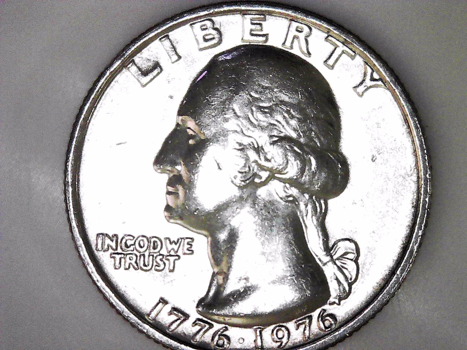 1976 Bicentennial Quarter DDR Error on United States Of America NO MINT ...