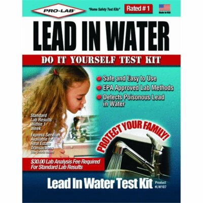 PRO-LAB Lead In Water DIY Test Kit LW107 | eBay