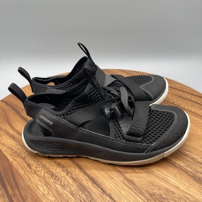 Chaco Shoes Womens 6 Odyssey Closed Toe Sandals Black Mesh Hiking ...