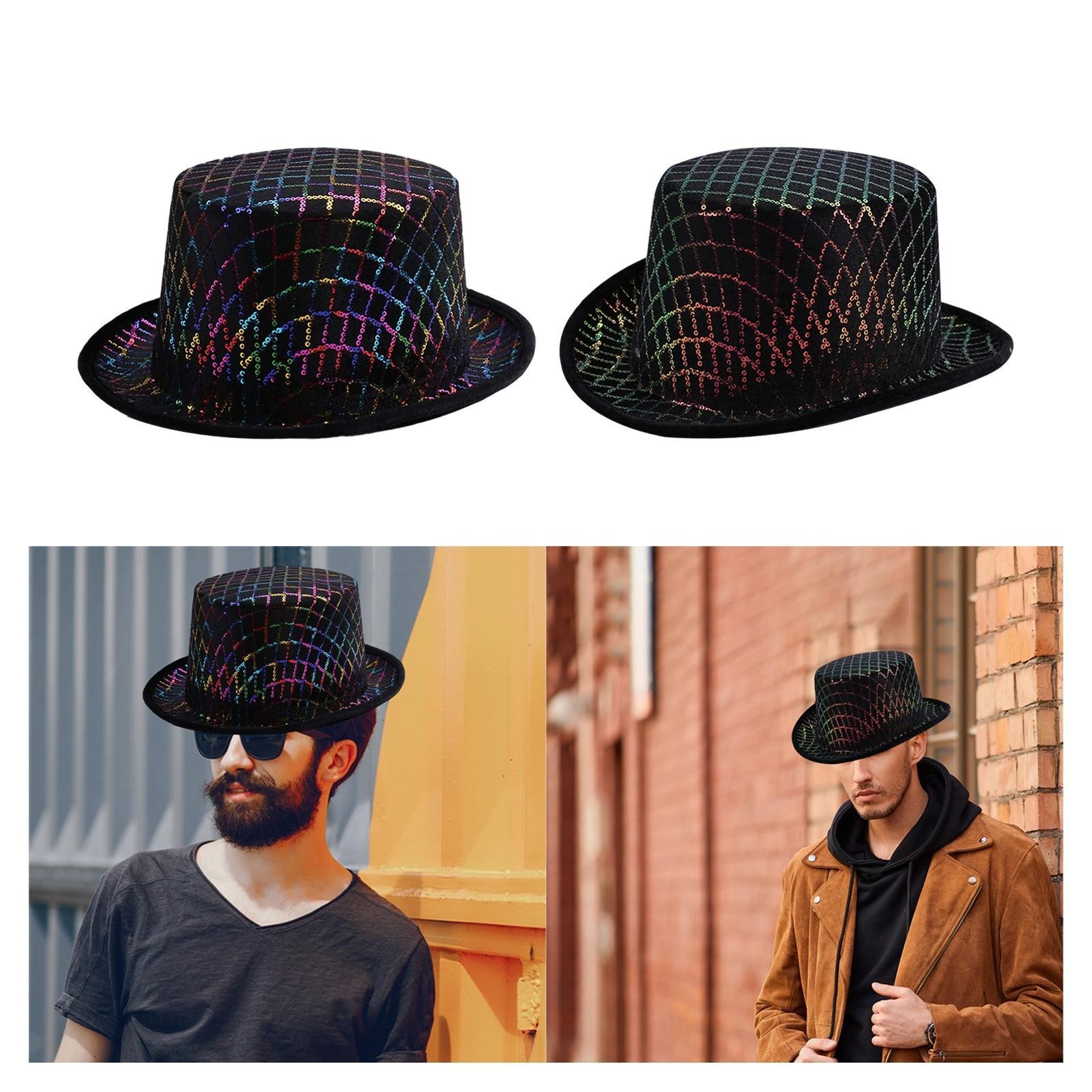 Adult Top Hat Unisex Dress up Prop for Butler Carnival Festival Fancy ...