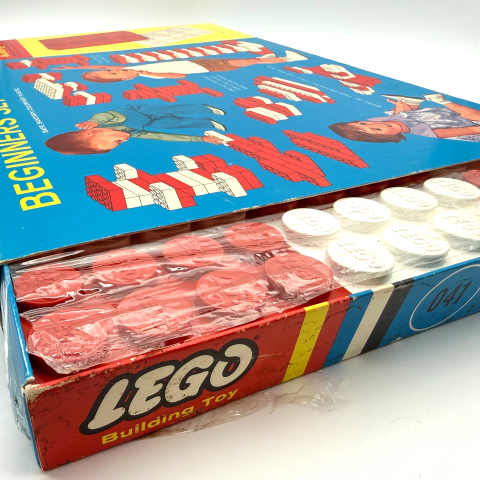 Vintage LEGO Samsonite Set 041 – Factory Sealed w/ Cellophane & Macy’s ...