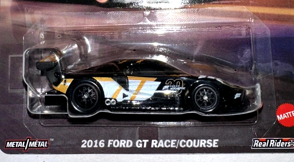 Hot Wheels Premium 2025 Pop Culture 1:64 Forza 2016 Ford GT Race/Course ...