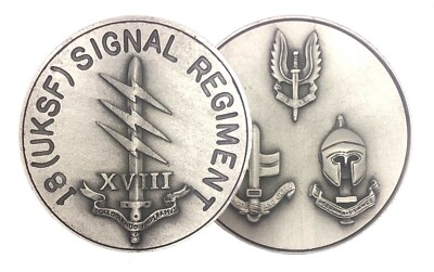18 (UKSF) Signal Regiment Coin -Special Forces UK Hand Made Original ...