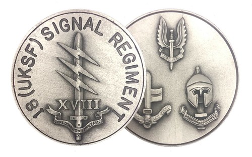 18 (UKSF) Signal Regiment Coin -Special Forces UK Hand Made Original ...