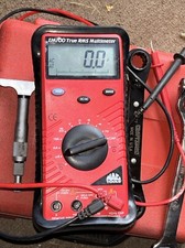 Mac Tools EM710 Digital Automotive Multimeter Backlit Display for sale ...