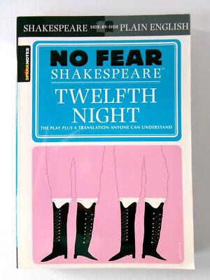 Twelfth Night No Fear Shakespeare (Spark Notes) VG 9781586638511| eBay