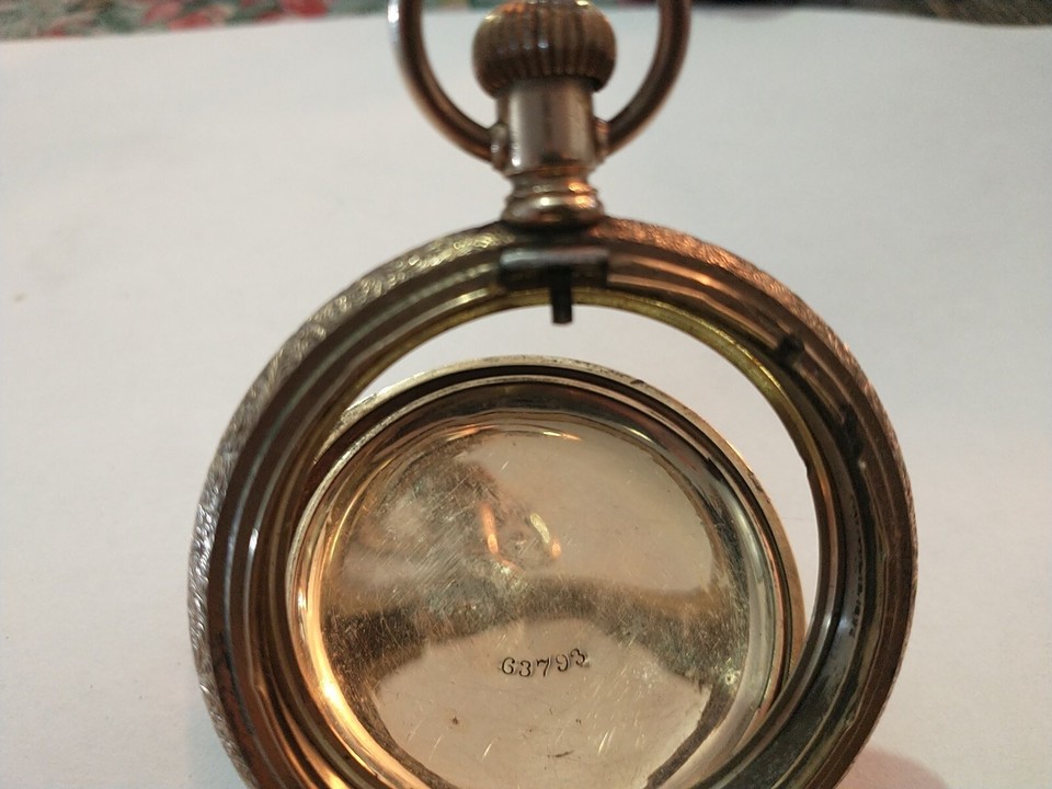 Large 18 Size Gold Filled Pocket Watch Case Only Parts Or Repair | eBay