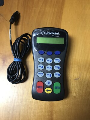 LINKPOINT INTERNATIONAL 8001 BANKPOINT II PINPAD CREDIT CARD DEBIT CARD ...