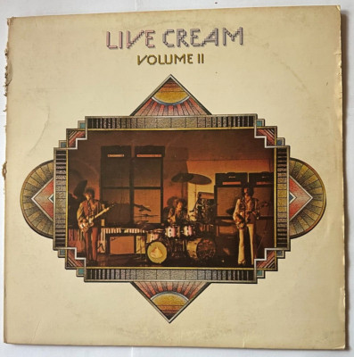 Cream - Live Cream Volume II Vinyl LP Very Good Plus (VG+) (139) | eBay