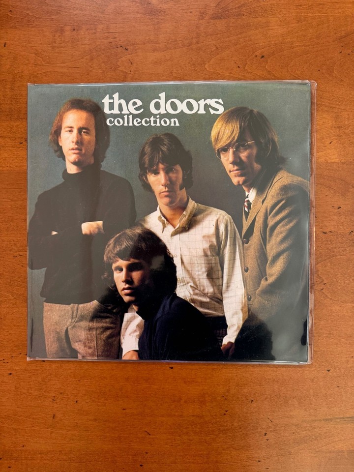 THE DOORS COLLECTION - 2-LP - BLUE/LIGHTER PINK VINYL - LE - #'RD TO ...