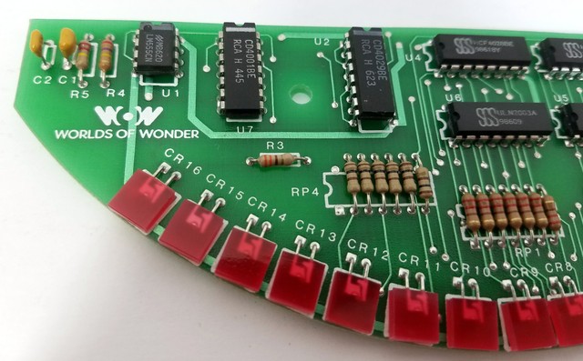 Vintage Cylon Eye LED Lights Circuit Board 050021-00 Rev WOW Worlds of ...