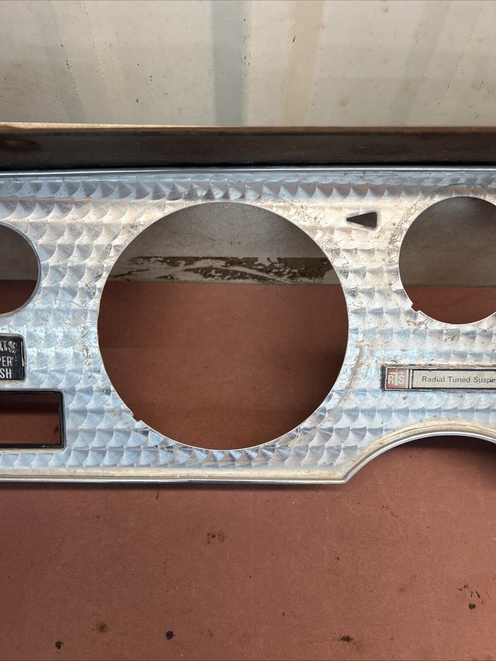 1975-79 Pontiac Trans Am Dash Aluminum Spun Machined Polished Bezel ...