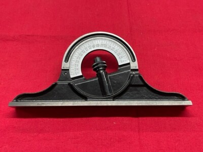 Starrett CPR-1224S Protractor Head for Combination Squares ...