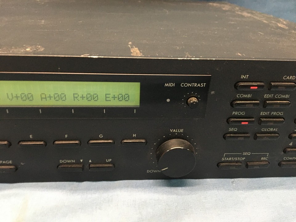 **READ** Korg M1R Rack Mount Synthesizer Sound Module | eBay
