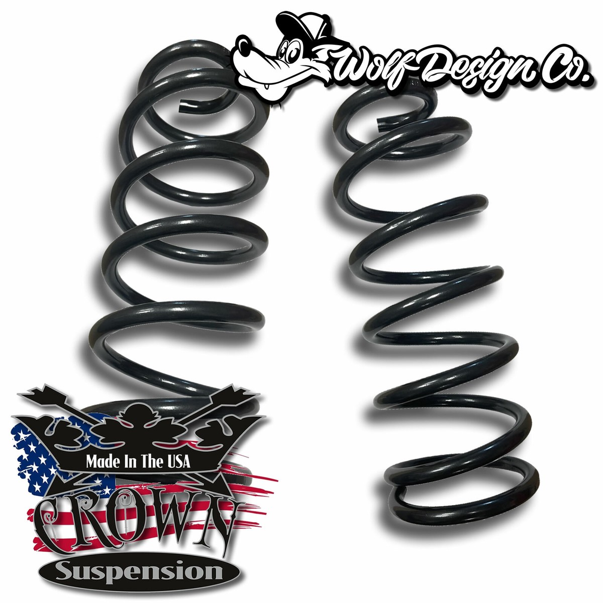 4" REAR DROP COIL SPRINGS ,FITS 2009-2018 DODGE RAM 1500 2WD EXTENDED