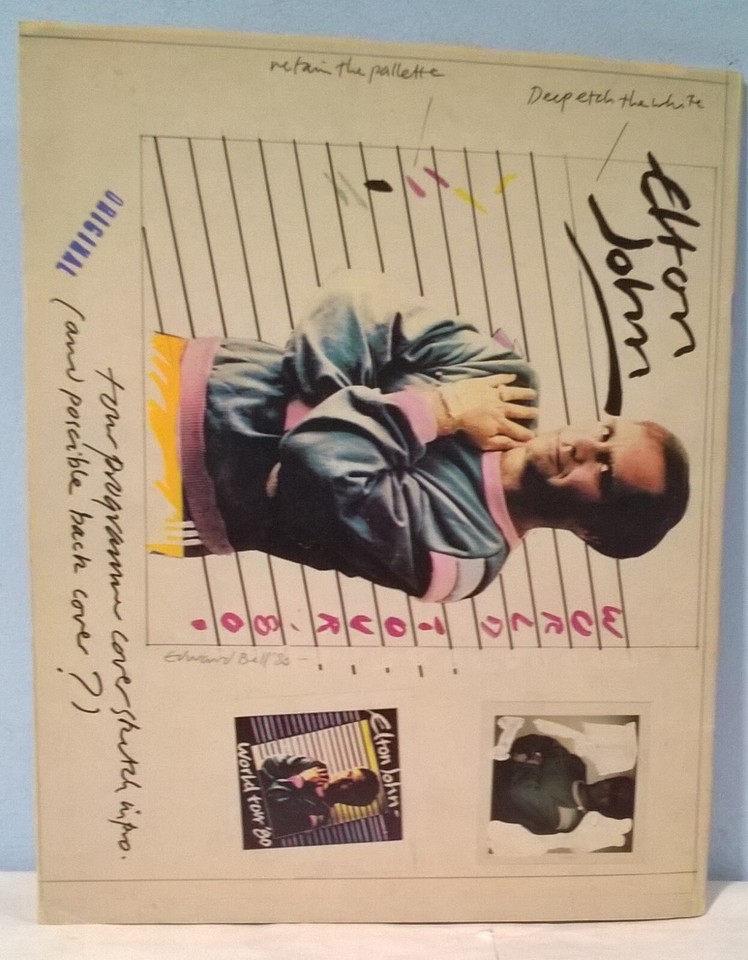 ELTON JOHN World Tour 1980 tour book 24 pages full color NICE | eBay