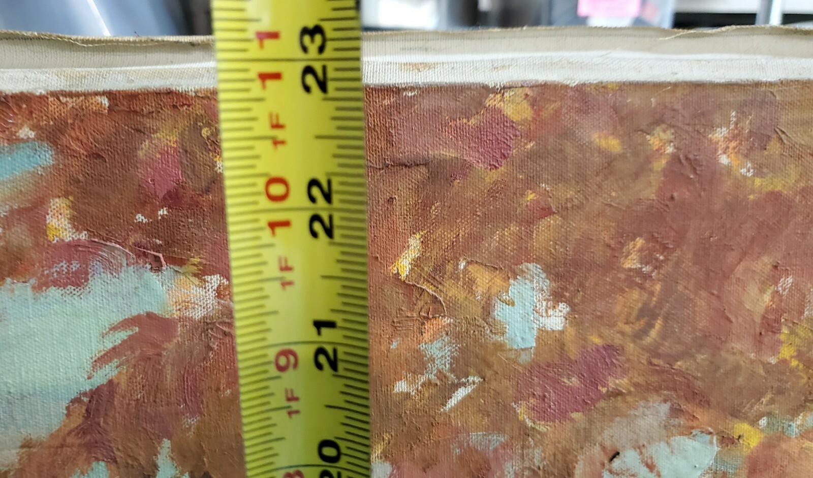 EMILIO LANZI OIL PAINTING IMPRESSIONISM "FALL REVERIES" LISTED ...
