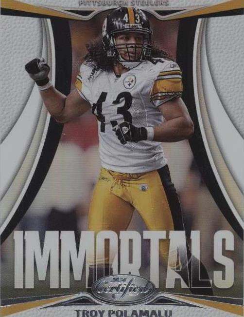 2024 Panini Certified - Immortals Troy Polamalu #19 for sale online | eBay