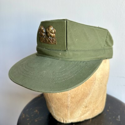 Vietnam War ARVN Officer Cap Hat W/ Badge | eBay