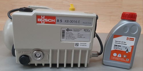 Busch R5 KB 0016 E Vacuum Pump With Plug P/N 819530B | eBay