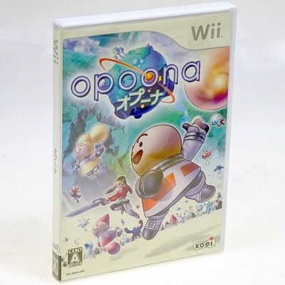 OPOONA Nintendo Wii Japan Import RPG NTSC-J Complete look somewhat used ...