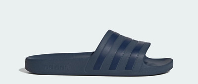 NEW Adidas Adilette Aqua Core Navy Blue Slides Men's Size 8/Women's 9 ...
