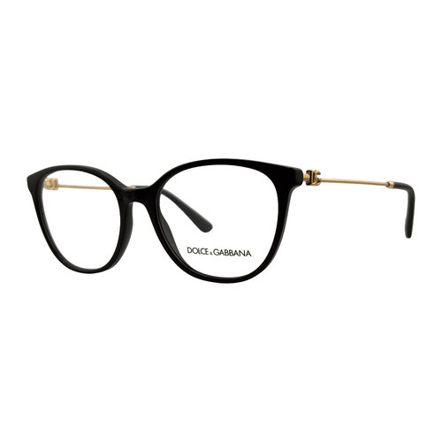 Dolce & Gabbana DG3363 Black / Gold Eyeglasses Frames 54mm 18mm 145mm ...