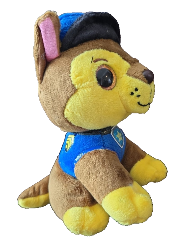 Paw Patrol - CHASE the Shepard Dog 6" - TY Beanie Baby Boos NWT Plush ...