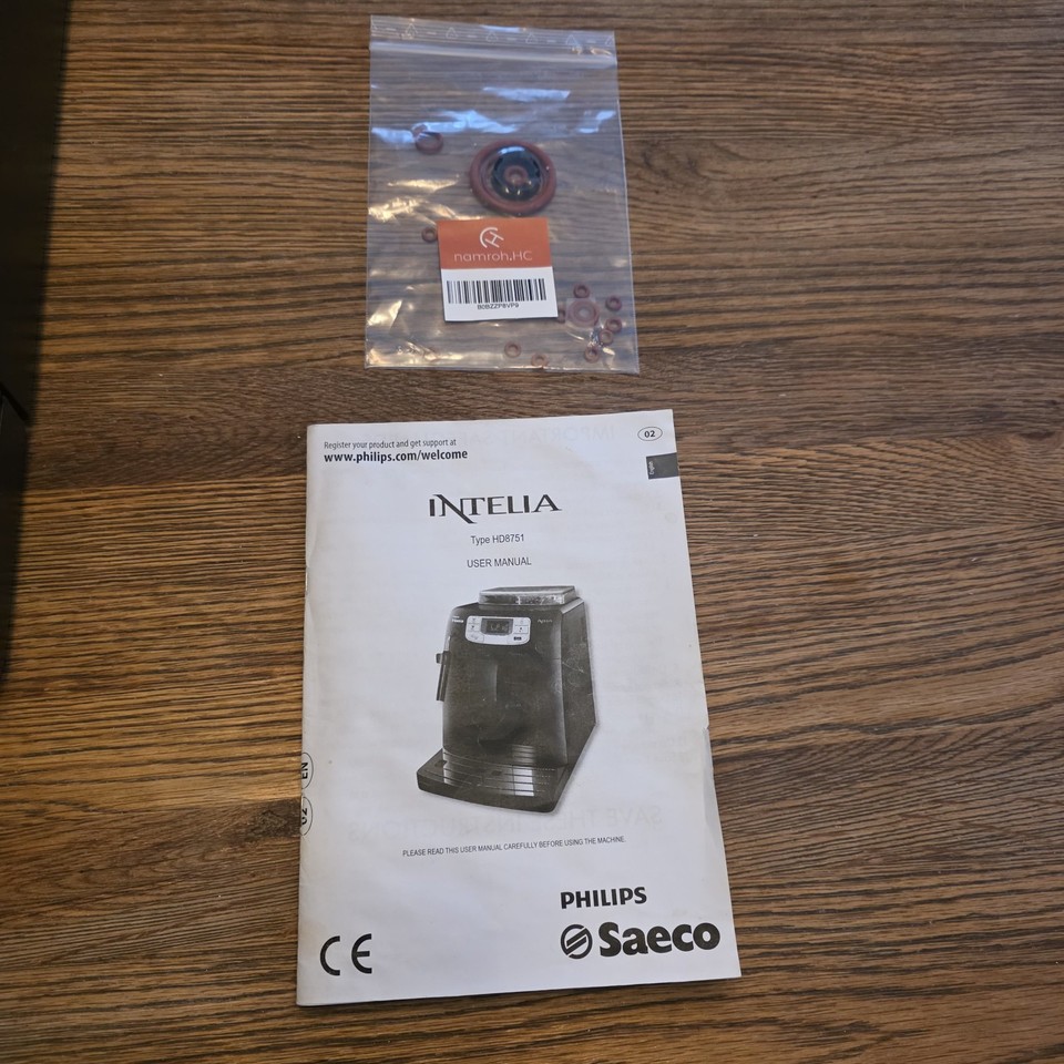 Saeco Intelia Automatic Espresso Machine Black HD8751 | eBay