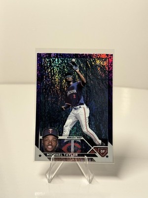 2023 Topps #374 Michael Taylor Purple Foilboard #/799 | eBay