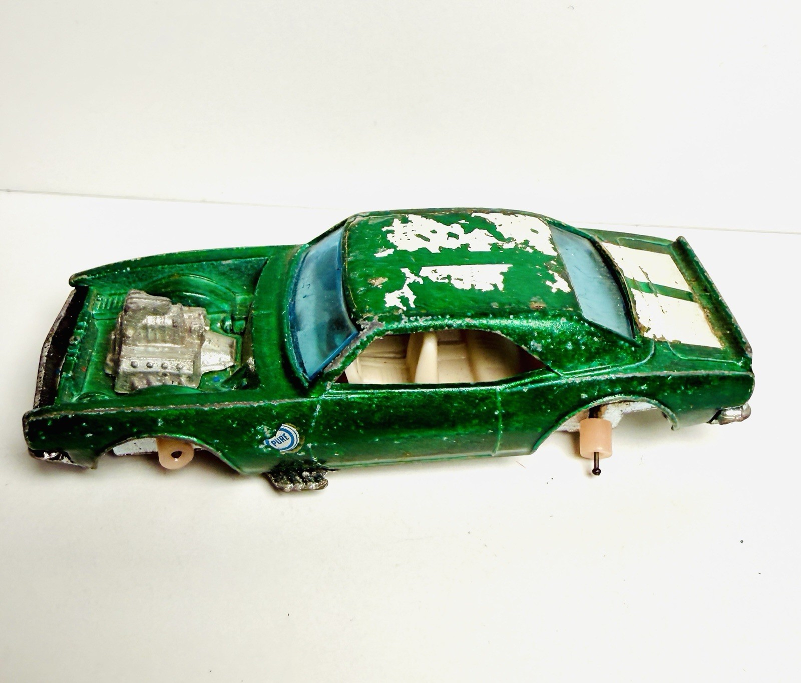 Hot Wheels Redline 1970 Heavy Chevy Green Spoilers Camaro Original ...