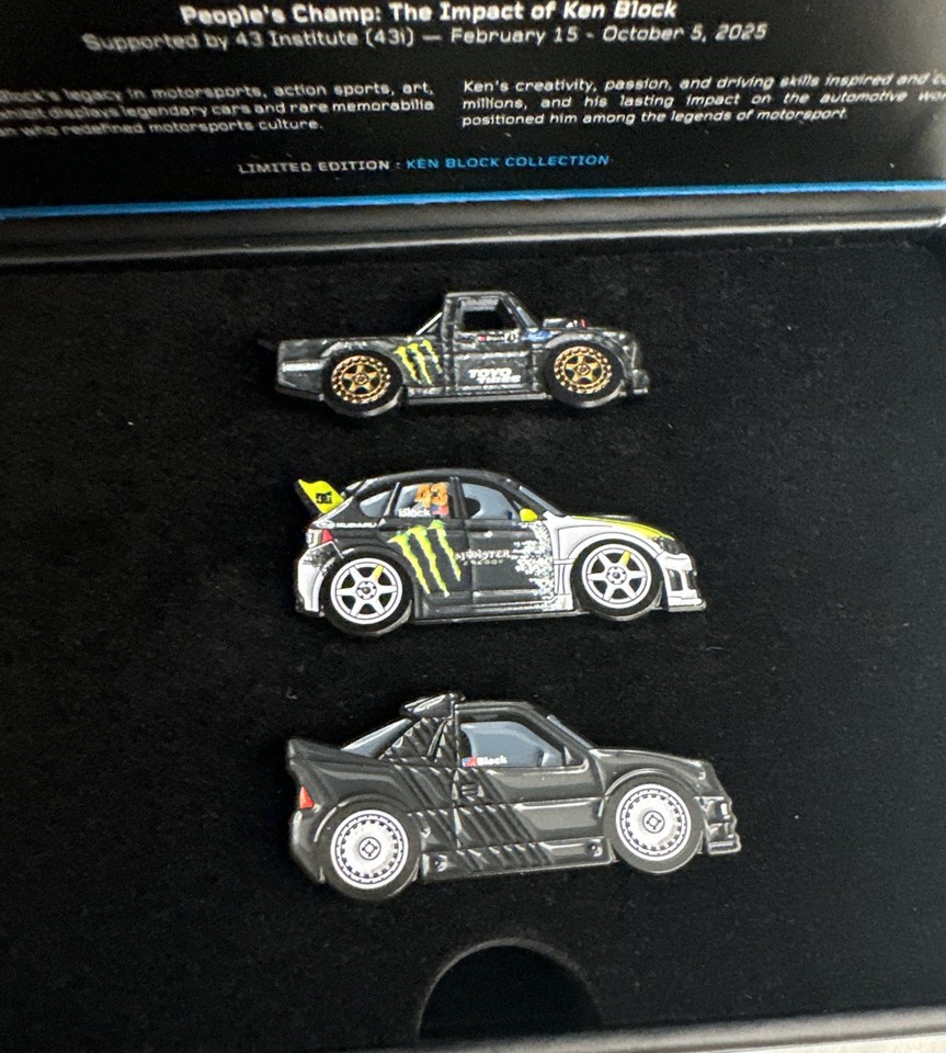 Leen Customs x 43institute x Petersen 3 Pin Ken Block Set #3 Only 430 ...