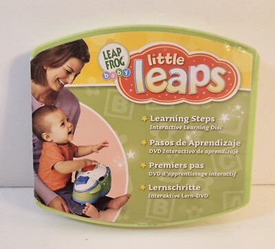 LeapFrog Baby Little Leaps Learning Steps Interactive Learning CD Disc ...