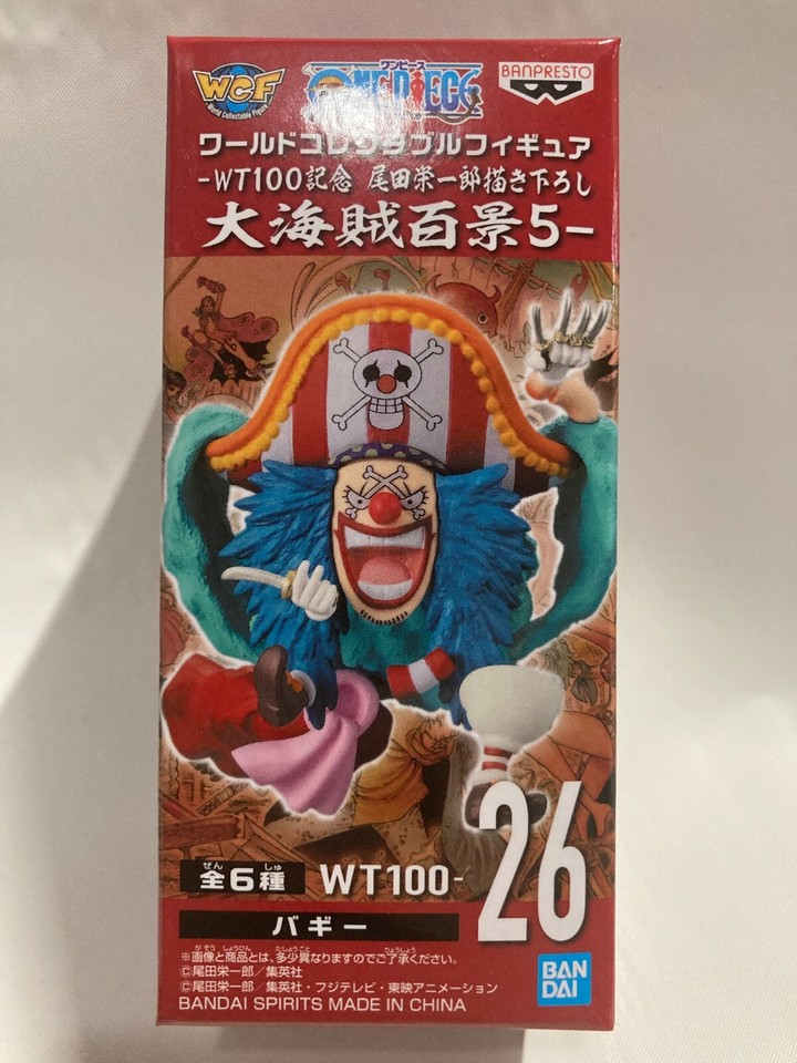 One Piece World Collectible Figure WCF WT 100 Vol 5 26 Buggy Japan ...