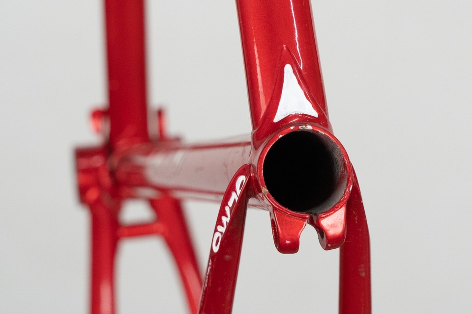 NOS OLMO STEEL FRAME VINTAGE ROAD RACING BICYCLE BIKE ITALIAN ...