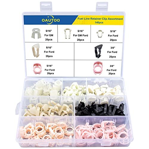 OAUTOO 140pcs Fuel Line Retainer Clip Assortment for Ford GM | eBay