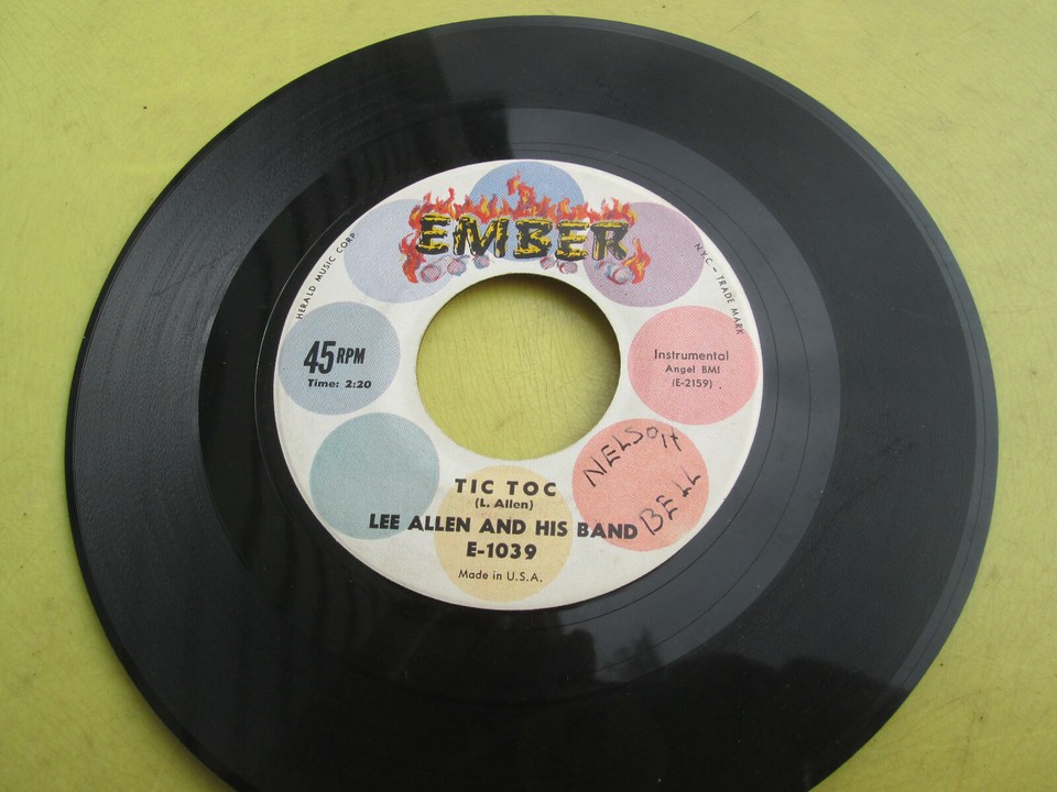 Lee Allen R'n'B Sax 45 rpm Ember Record Label Vinyl GOOD | eBay