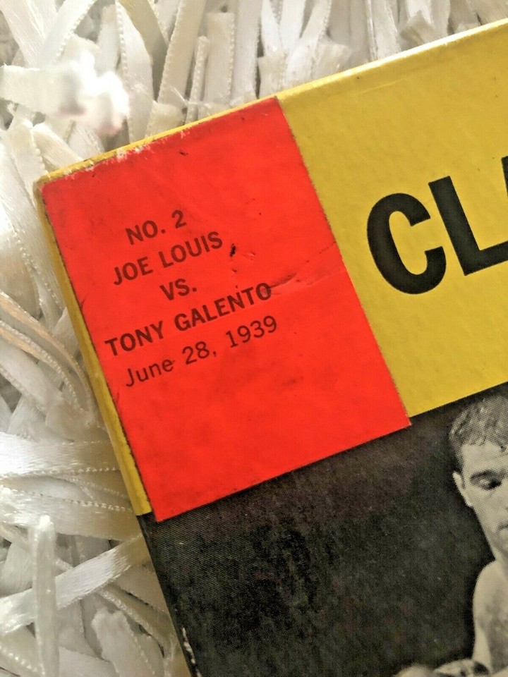 Ring Classics Greatest Moments in Boxing History Joe Louis vs. Tony ...