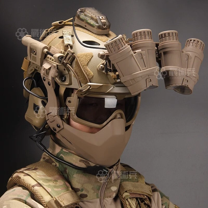 Army Helmet With Goggles
